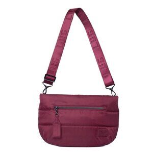 lug | Bags | Lug Moonwalk Crossbody Bag Raspberry Red Wine Burgundy ...